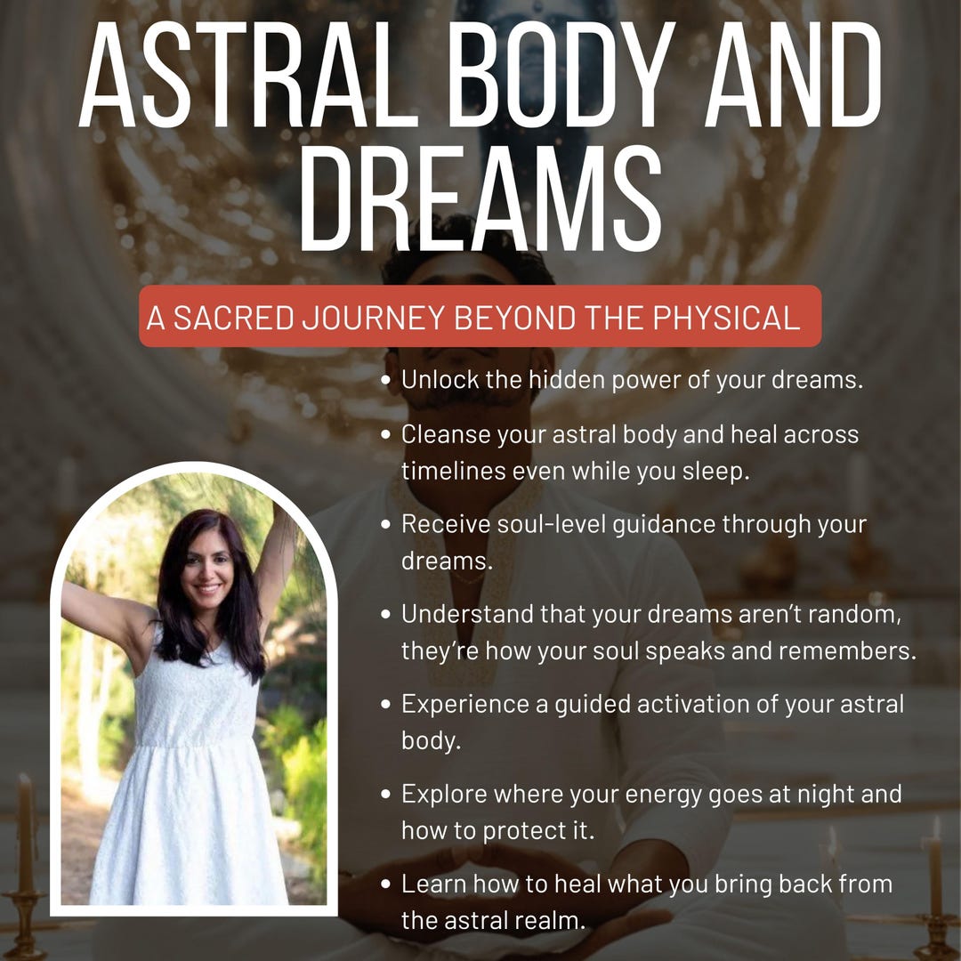 Astral Body Sleep Activation Guide Workshop | Sacred Sleep Ritual and ...
