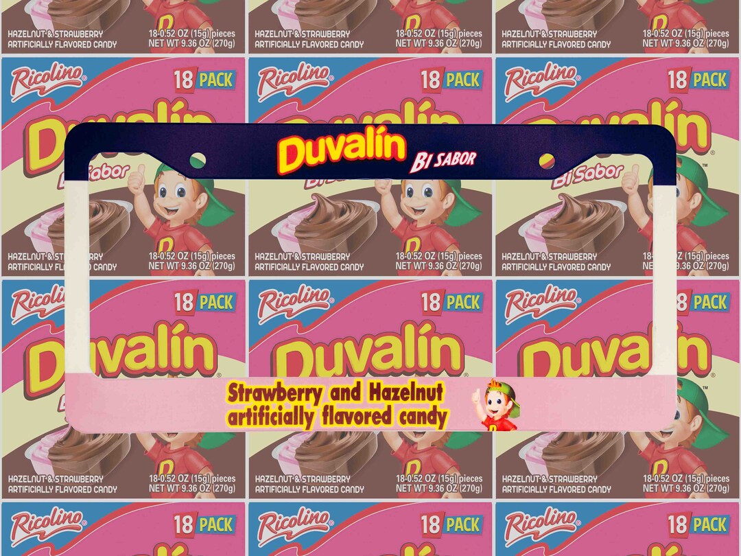 Duvalin License Plate Frame - Etsy