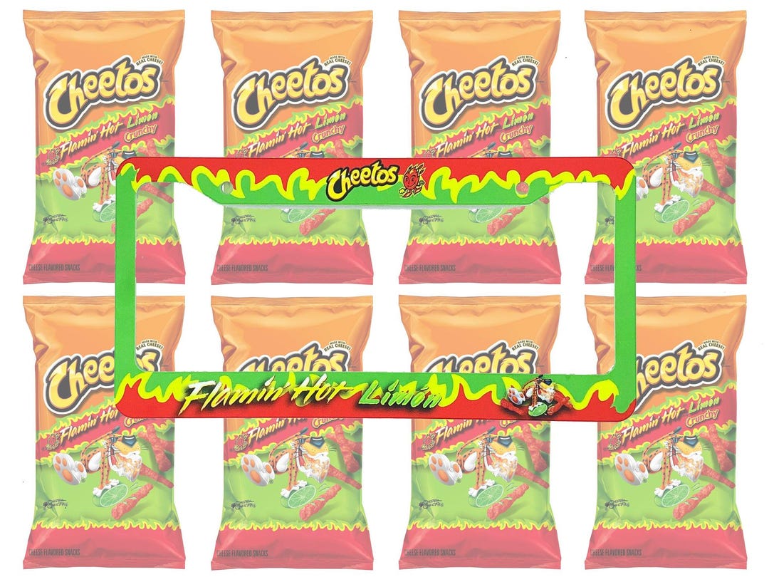 Hot Cheetos Limon License Plate Frame - Etsy