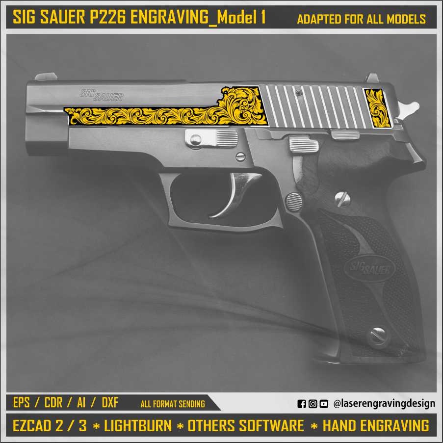 SIG SAUER P226_laser Engraving Models 1 - Etsy