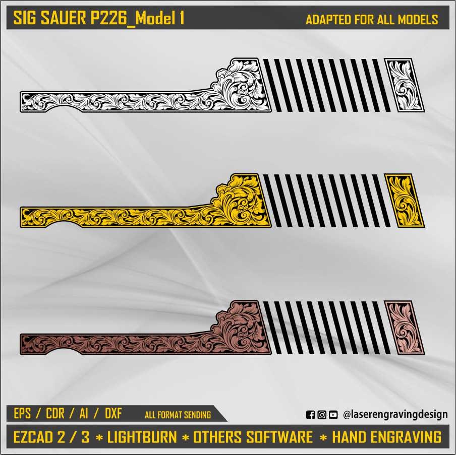 SIG SAUER P226_laser Engraving Models 1 - Etsy