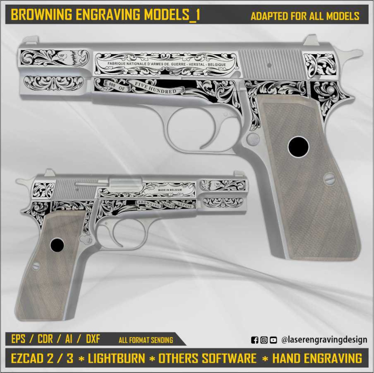 Browning Engraving Models_1 - Etsy
