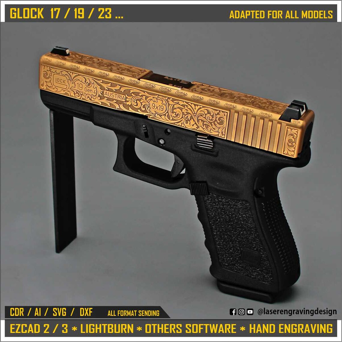 Glock Laser Engraving Design / Adapted for All Models - Etsy