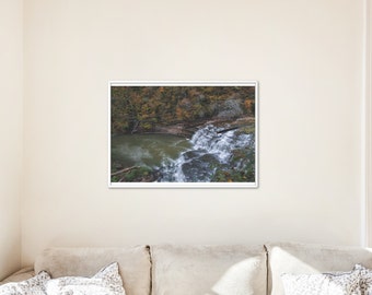 Waterfall Printable, DIGITAL DOWNLOAD, Nature Poster, Landscape ...