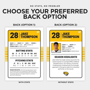 Editable Sports Card Template - Custom Trading Card, Editable in Canva ...