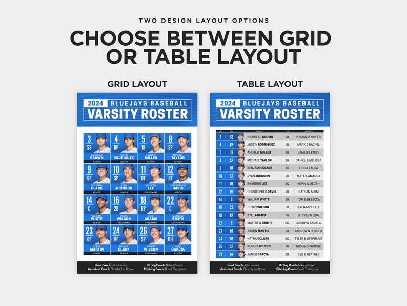 Customizable Team Lanyard Template - Editable Team Roster Card, Team ...