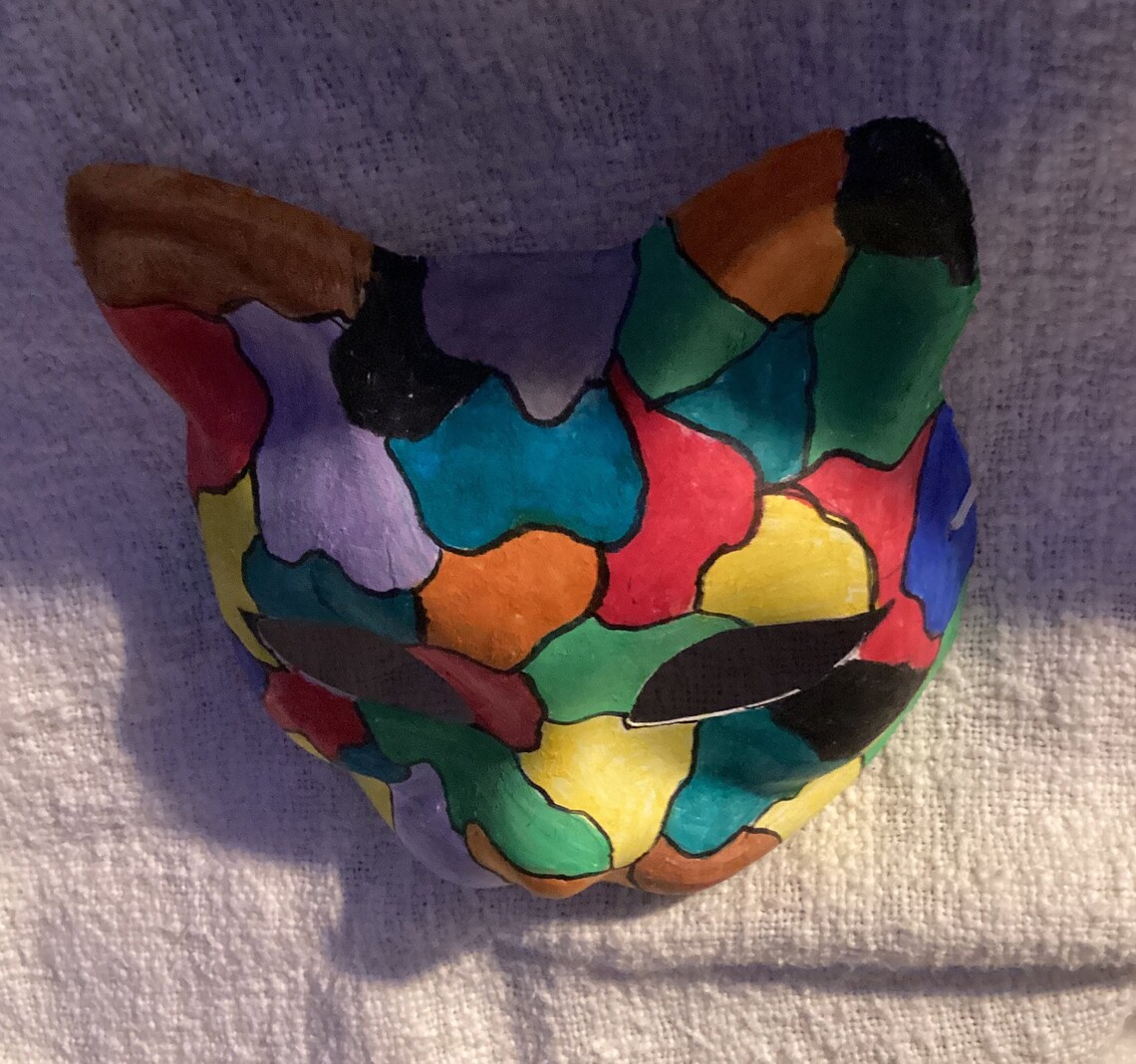 Puzzle Mask - Etsy