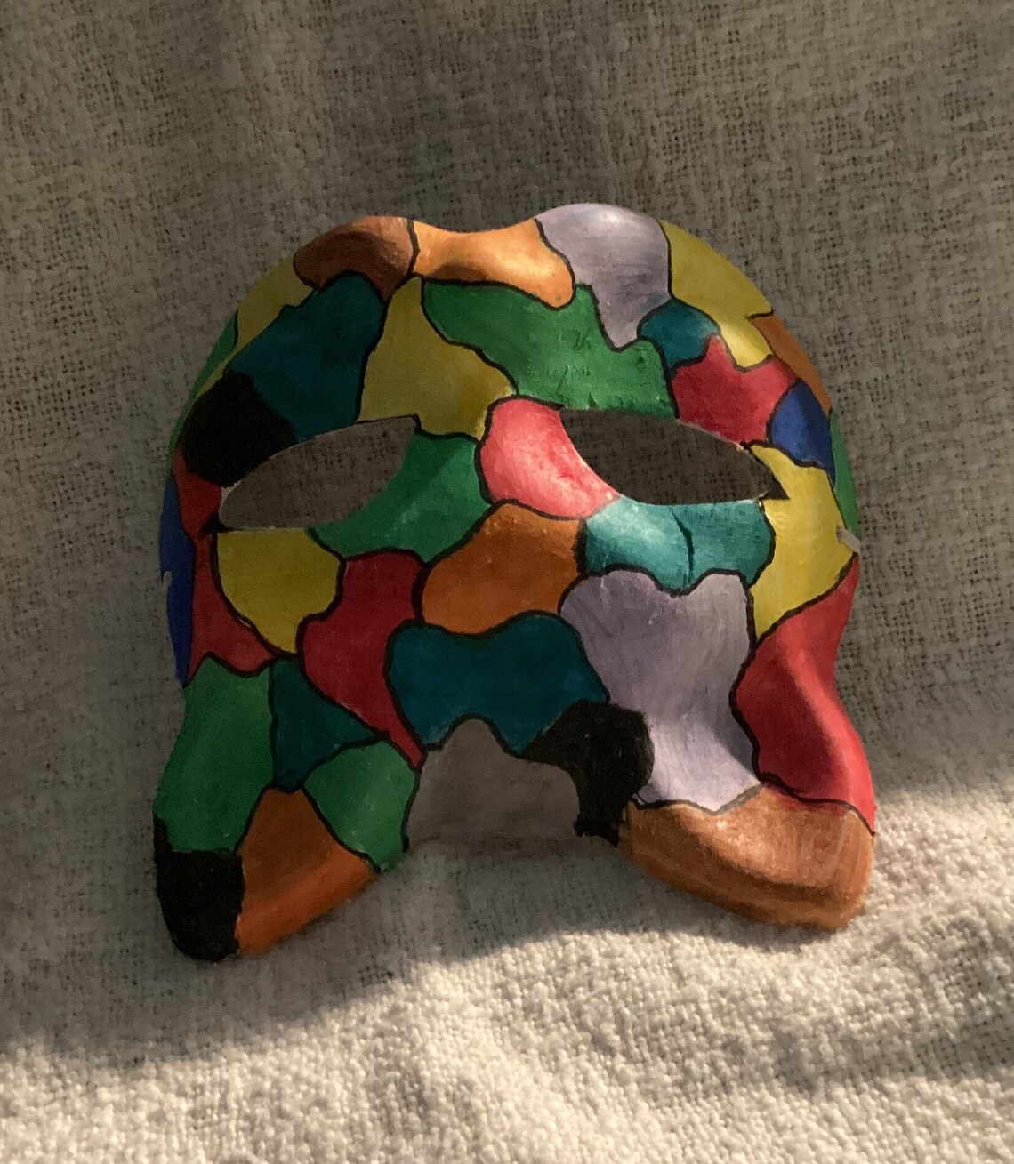 Puzzle Mask - Etsy