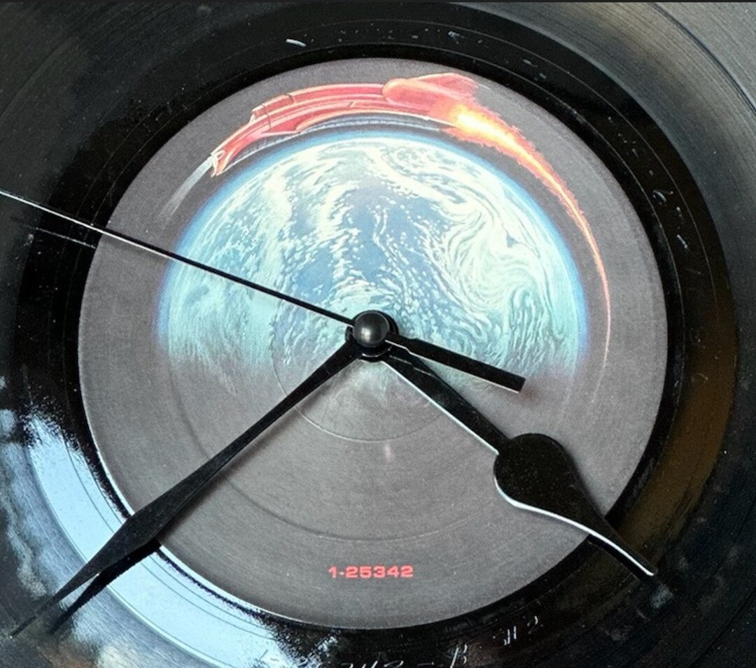 ZZ Top Recycled Vinyl Record Album Clock - Etsy