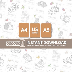 Fruits and Vegetables in Quran Coloring Pages, Muslim Activity, Home ...