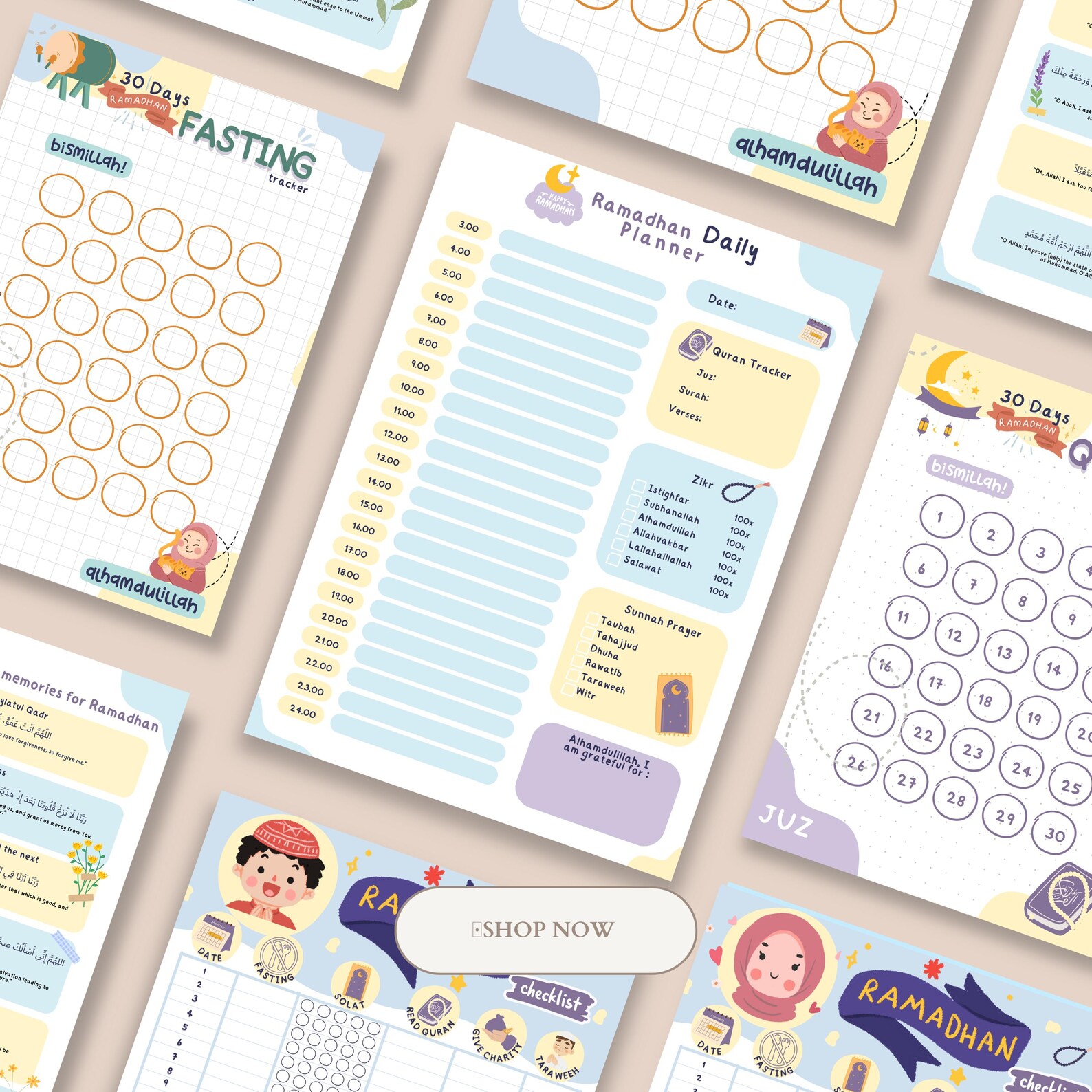 Ramadan Planner 2025 I Ramadan Daily Planner I Ramadan Journal I ...