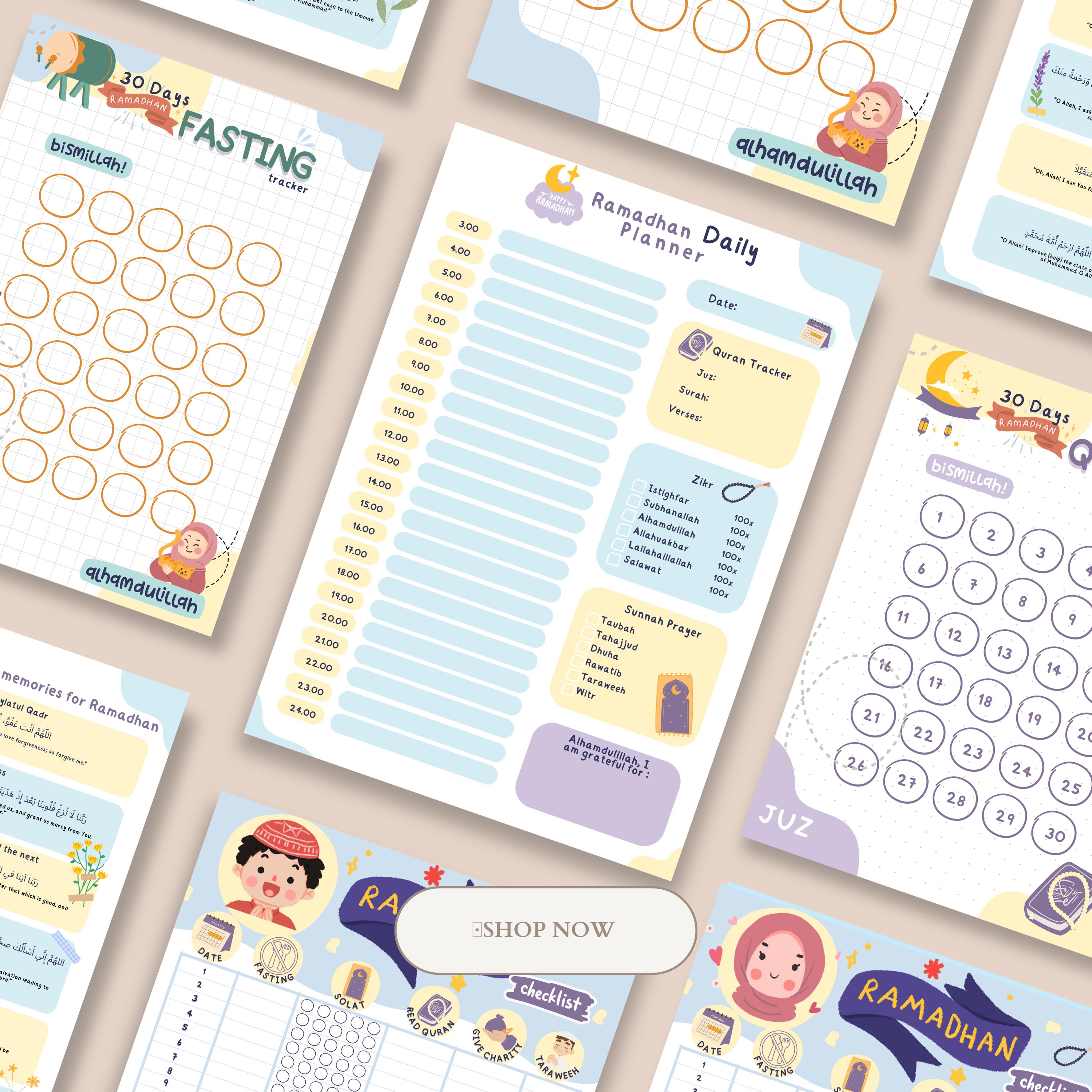 Ramadan Planner 2025 I Ramadan Daily Planner I Ramadan Journal I ...