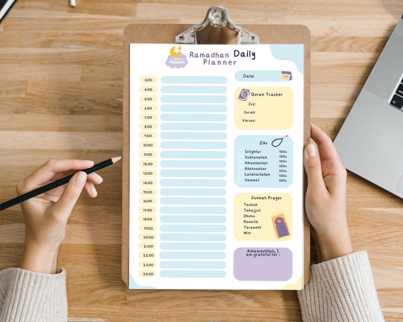 Ramadan Planner 2025 I Ramadan Daily Planner I Ramadan Journal I ...