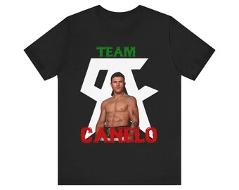 Team Canelo Tshirt, Canelo Red White and Green Unisex Adult Shirt ...