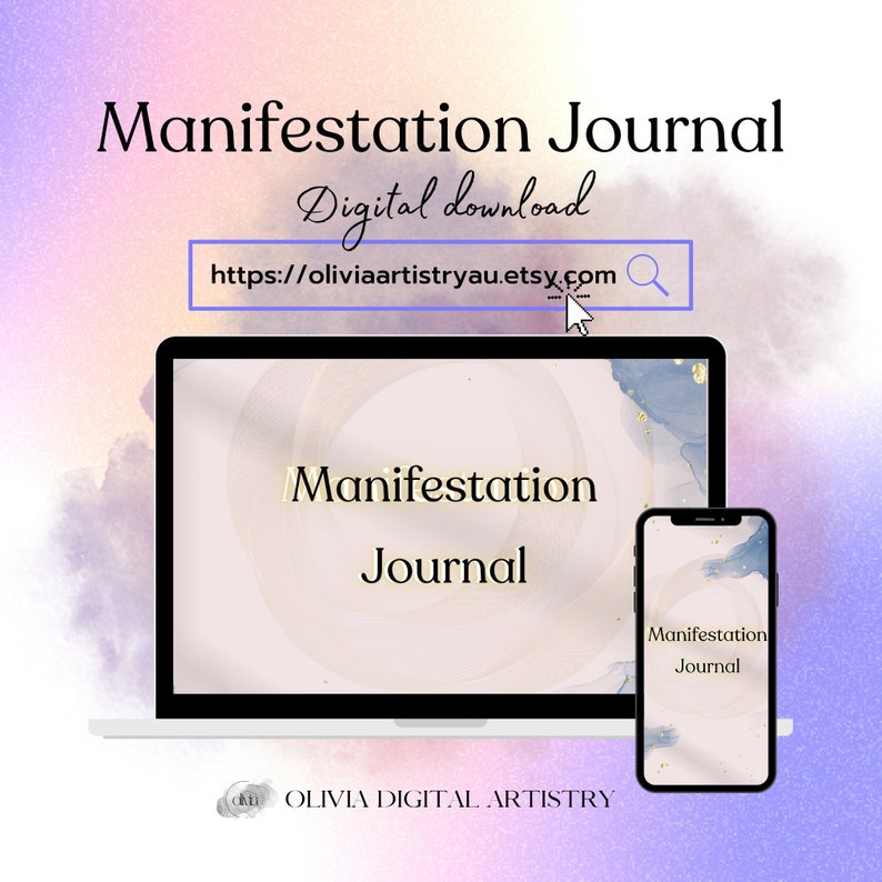 Digital Manifestation Journal Printable - Etsy