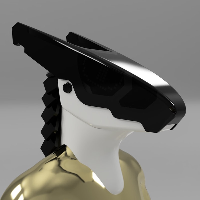 Protogen Head - Etsy