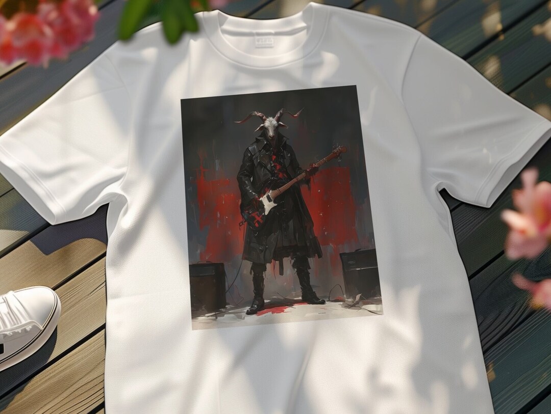 Goat Bathory Metal Band Graphic T-shirt, Unisex Heavy Metal Music Tee ...