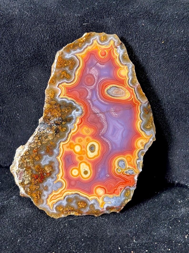 Las Morenitas Coyamito Agate From Chihuahua Mexico. Rare Mexican ...