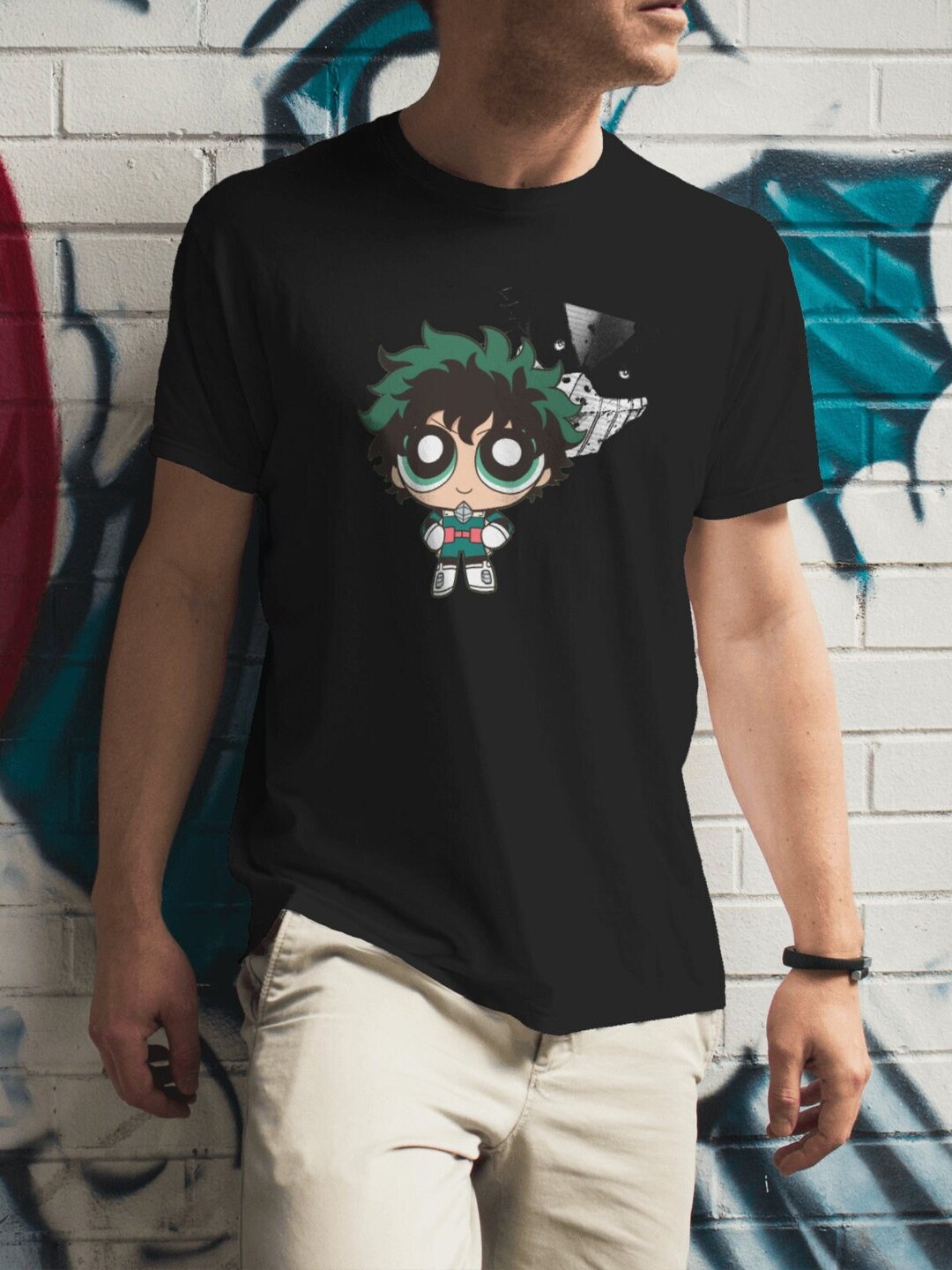 MHA Anime Graphic Tee Shirt Deku Anime Graphic Tee Shirt Midoriya Tee ...