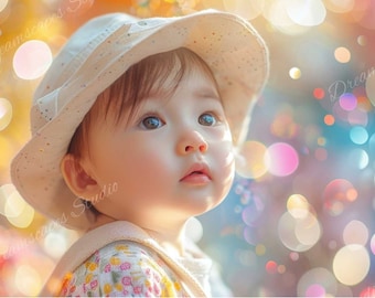 Soft Sunset Clouds Digital Backdrop Dreamy Sky Photography Background ...