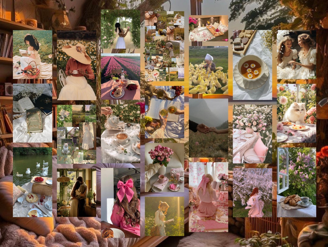 50 Pcs Cottagecore Aesthetic Romantic Digital Prints - Etsy