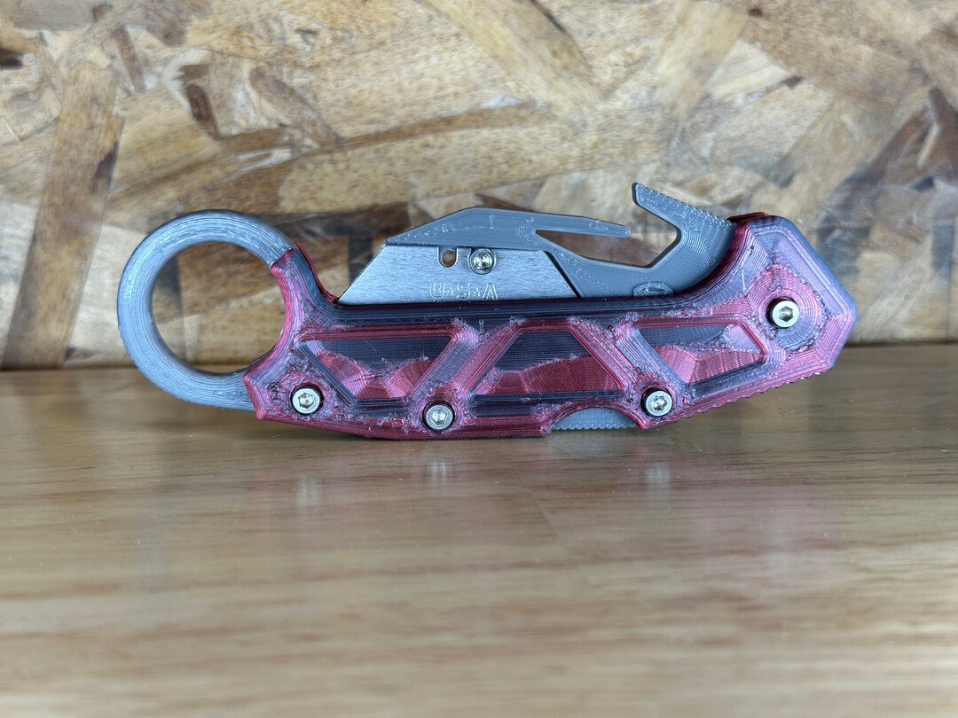 Karambit Style Folding Utility Knife - EDC Pocket Knife & Box Cutter ...