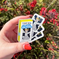 The Fool Tarot Card Sticker - Etsy