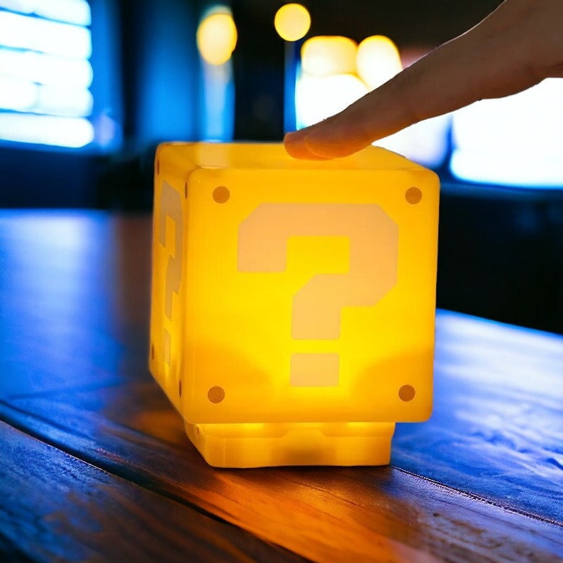 Super Mario Bros Light Night Light Children Light Cartoon Light Anime ...