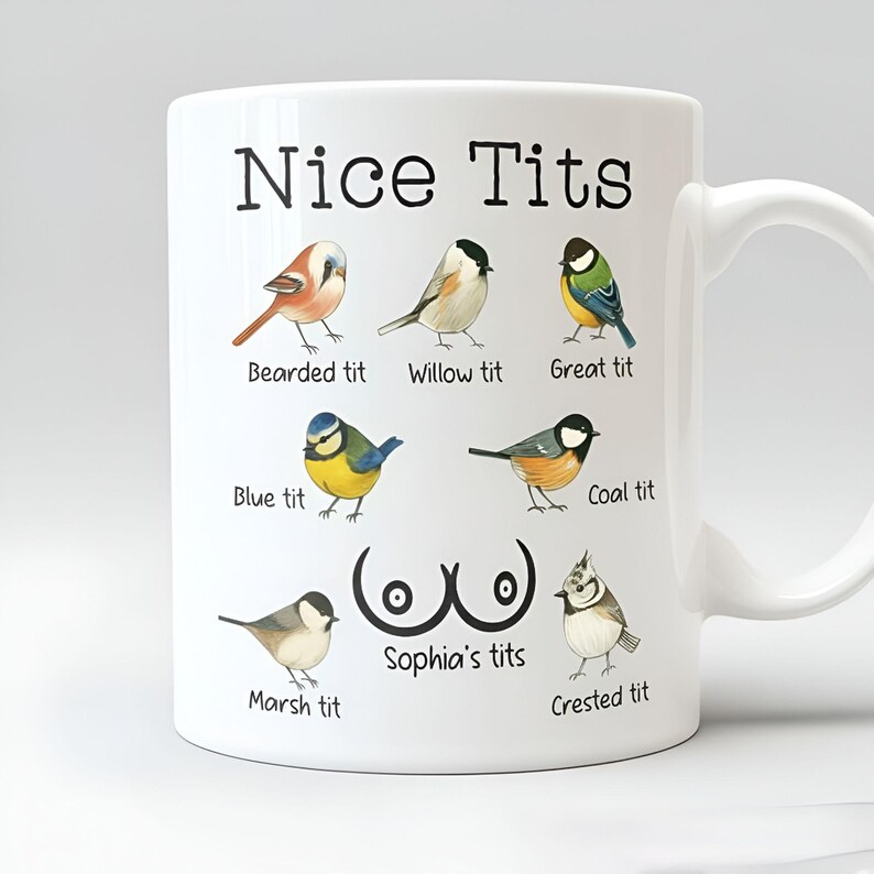 Nice Tits Funny Mug, , Funny Bulk Gifts, Exchange Gift for Coworkers ...