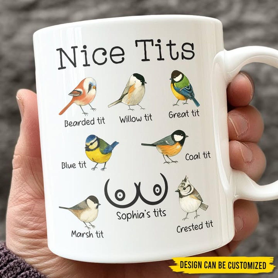 Nice Tits Funny Mug, , Funny Bulk Gifts, Exchange Gift for Coworkers ...