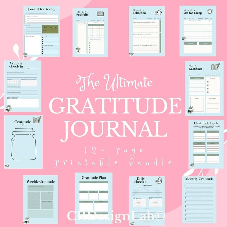 Ultimate Gratitude Journal - Etsy