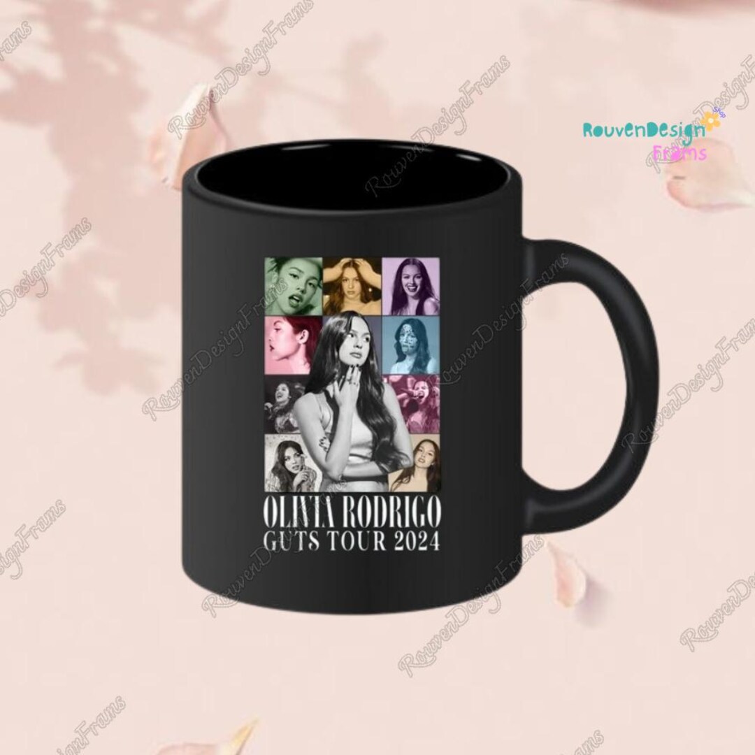 Olivia Rodrigo Mug, Olivia Rodrigo Guts World Tour Cup, Guts Tour 2024 ...