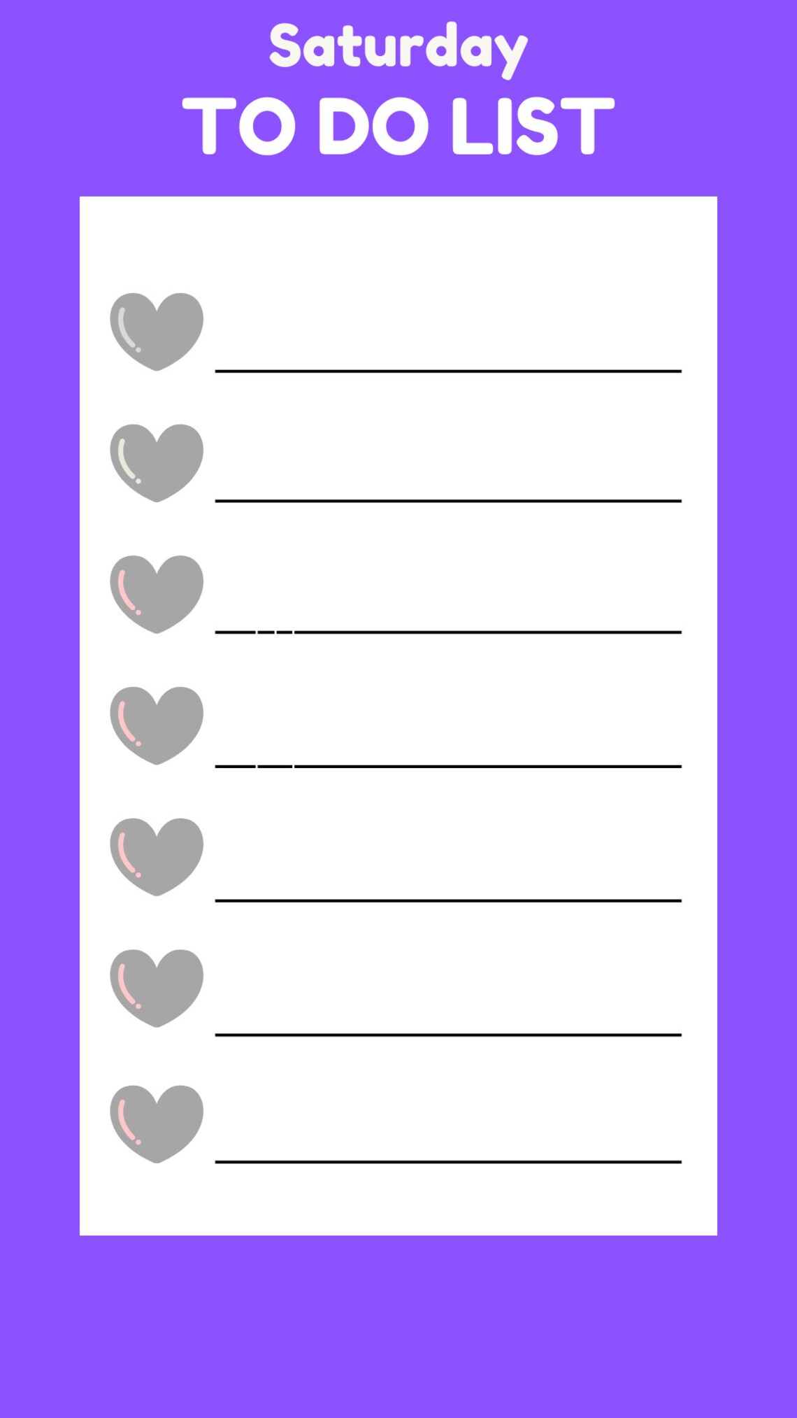 Kids Daily/weekly to Do List, Task List, Daily Tasks, Weekly Tasks, to ...