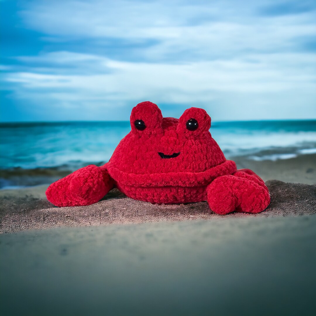Crochet Crab Plushie - Etsy