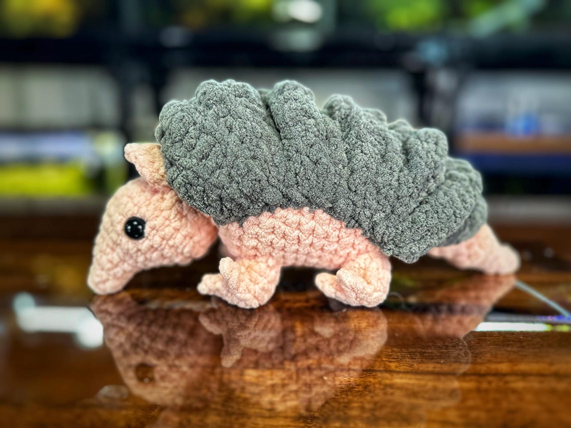 Handcrafted Huggable Armadillo Plushie - Colorful & Cuddly Companion! - Etsy