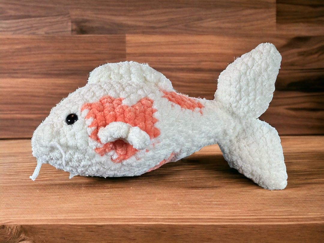 Crochet Koi Fish Plushie - Etsy