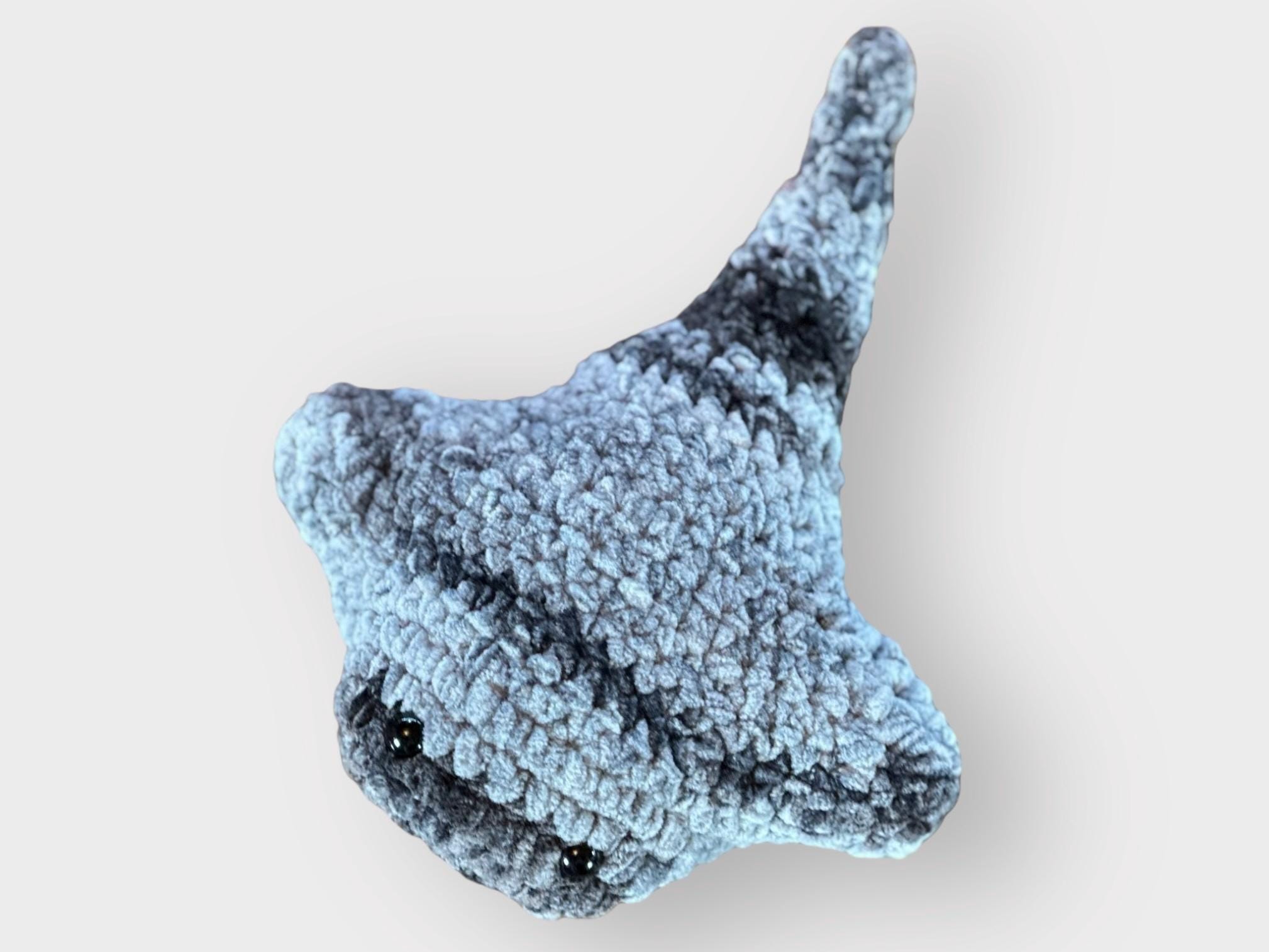 Soft and Cuddly Stingray Plushie - One-of-a-kind Handmade Treasure! - Etsy