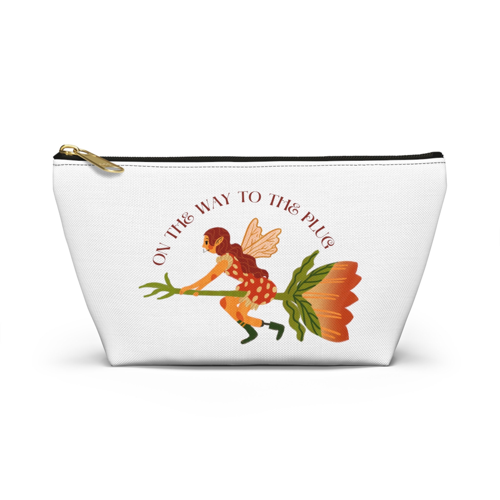 High Flying Fairy Accessories Pouch - Fairy on Broom With Joint, Cute ...