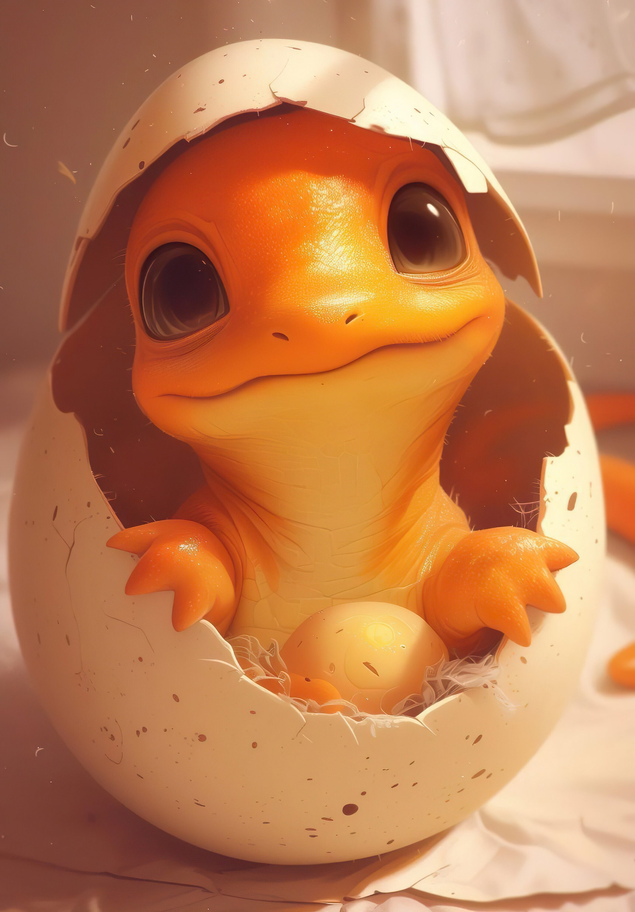Pokémon Charmander Hatchling Digital Download Printable Wall Art ...