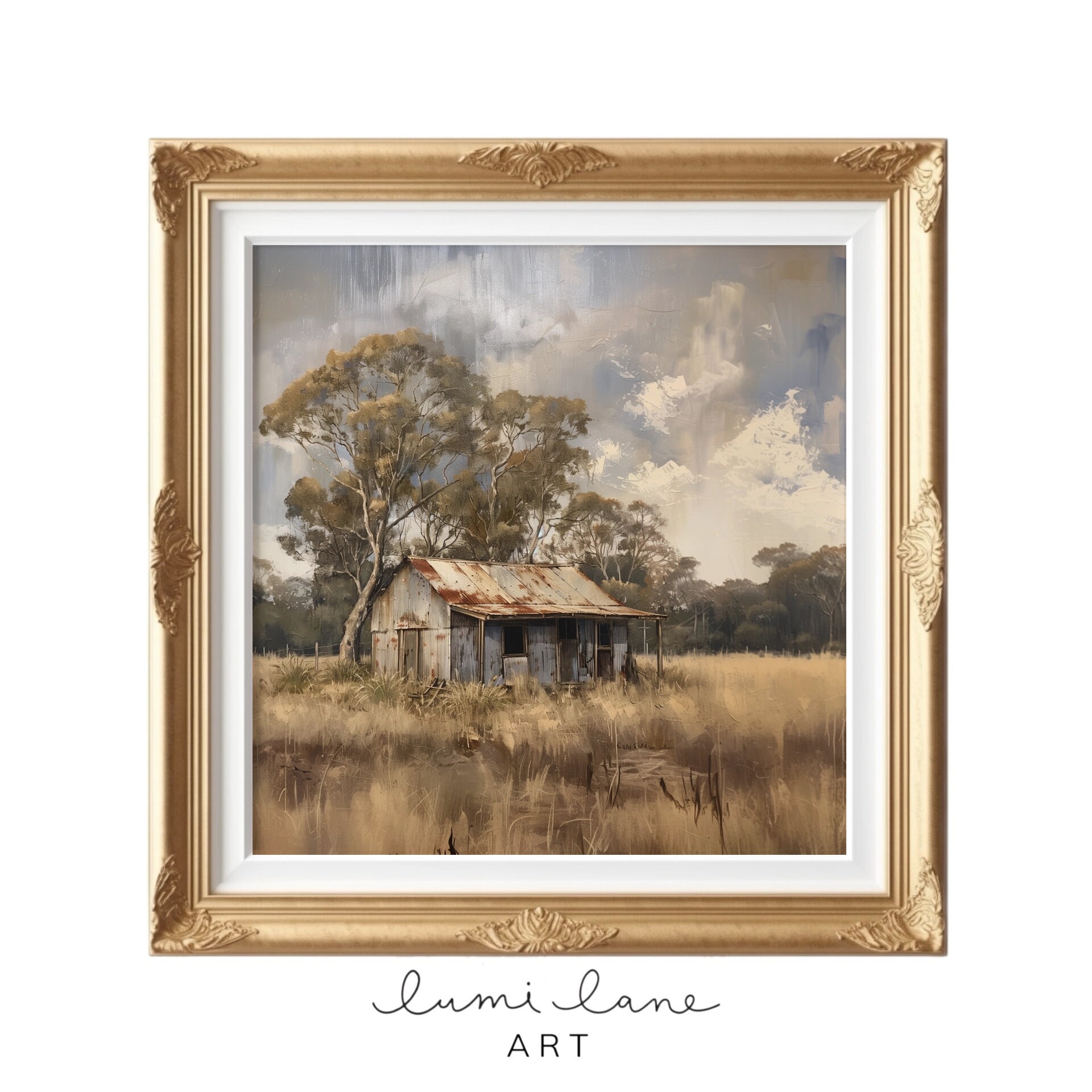 G'day Mate Australian Art - Instant Wall Art, Textured Painting ...