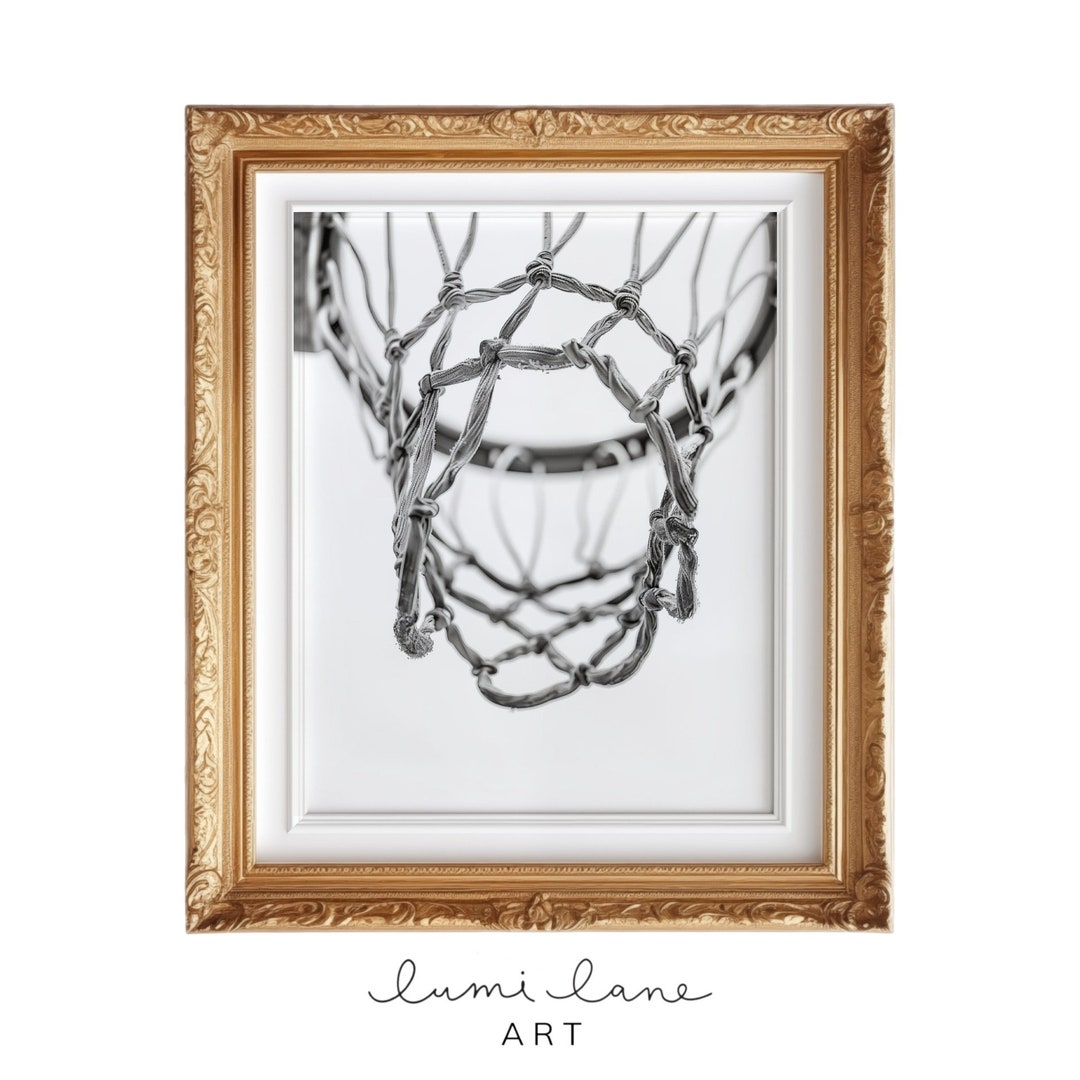 Basketball Minimalistic Photo - Digital Download, Instant Art ...