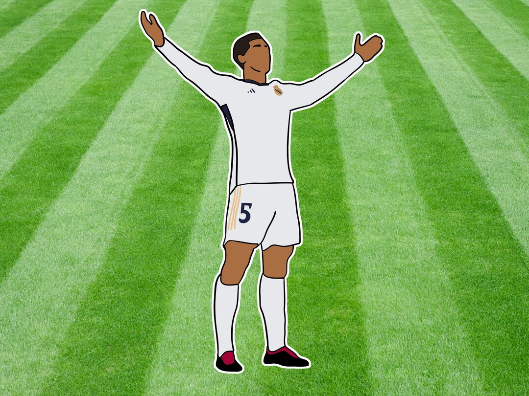 Jude Bellingham Celebration Sticker Real Madrid Belligol - Etsy