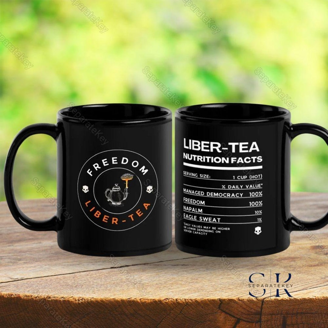 Helldivers 2 Coffee Mug, Helldivers 2 Cup, Liber-tea Mug, Liber-tea Cup ...