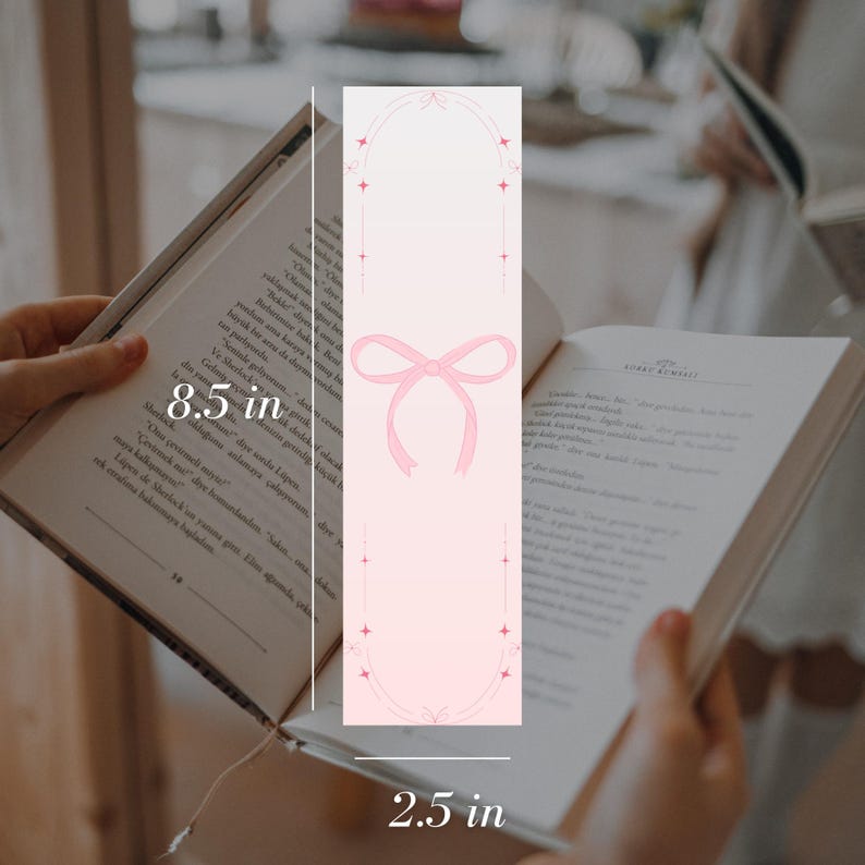 Bow Bookmarks (digital Download) - Etsy