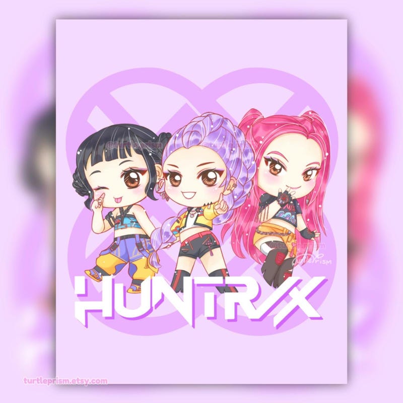 K Pop Demon Hunters Fanart - Etsy