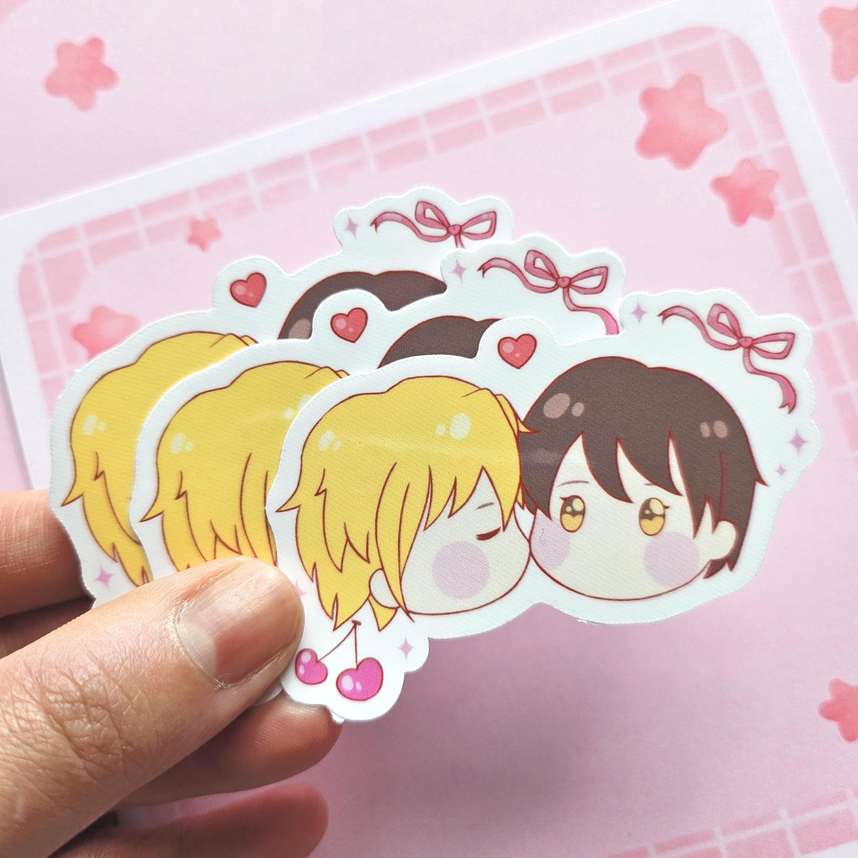 Haruhi and Tamaki Sticker Ouran High School Host Club - Kiss - Etsy