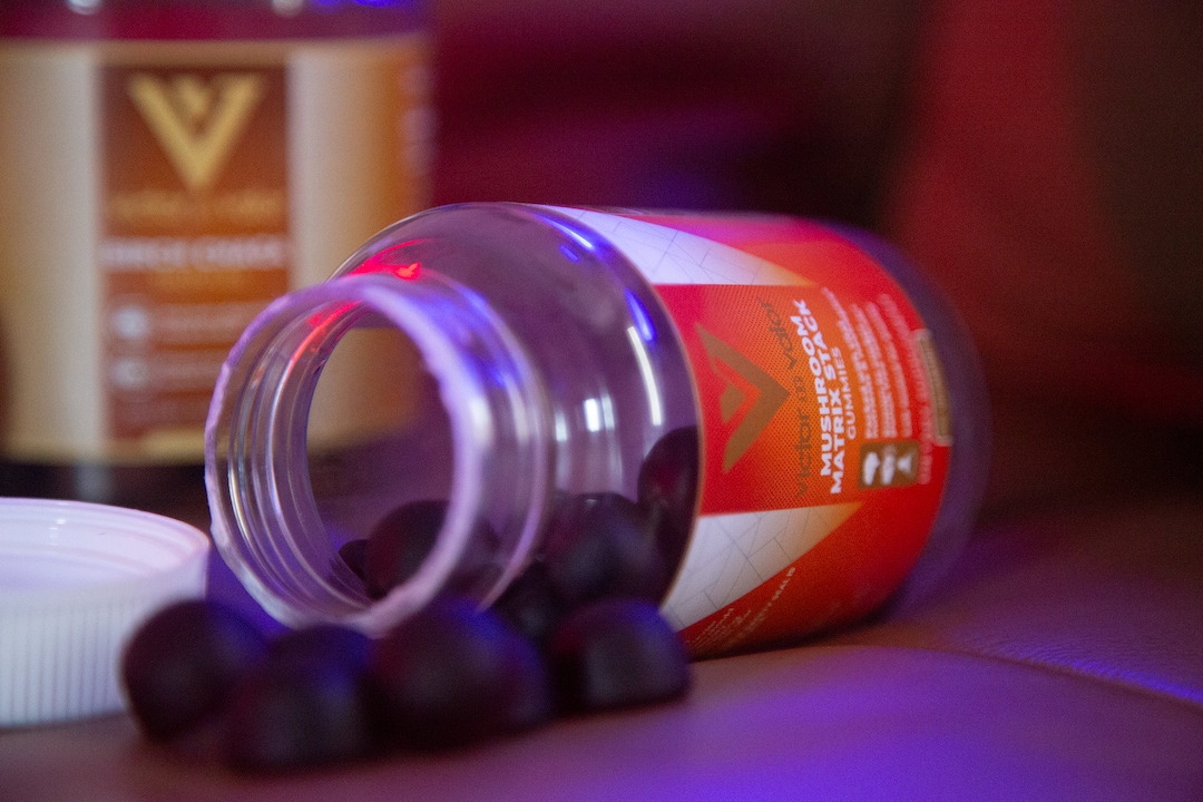 Mushroom Matrix Stack gummies Supplement Lion's Mane, Cordyceps, Reishi ...