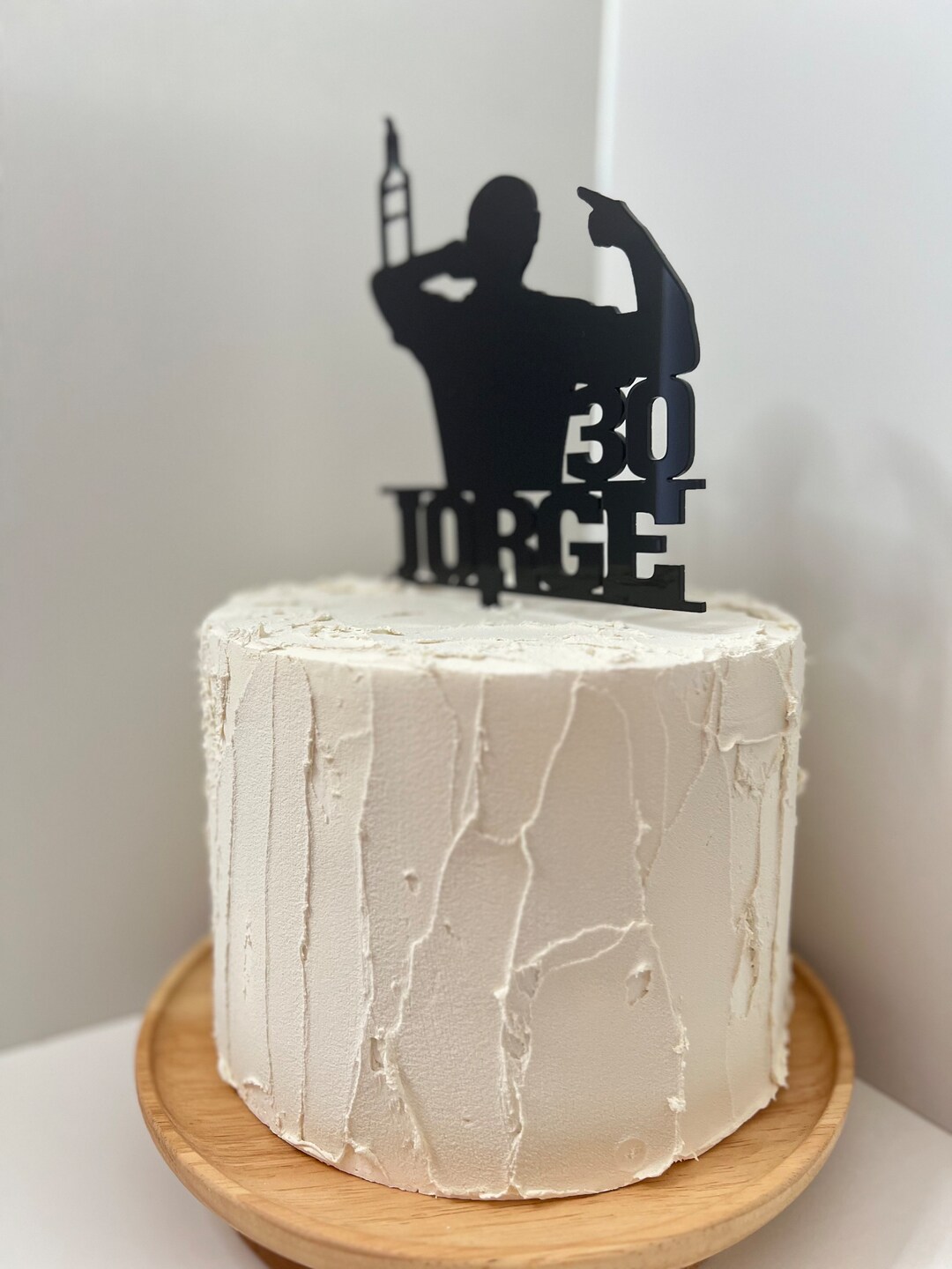 Bartender Acrylic Cake Topper / Acrylic Caketopper for Bartender ...