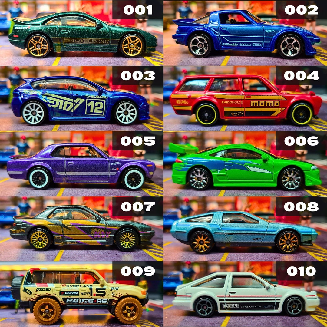 Select a Car to Challenge the Underground Street Racing Champ - Etsy