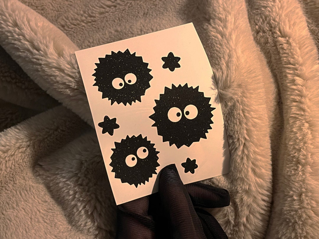 Soot Sprite Vinyl Sticker Car Window Sticker Laptop Sticker Anime ...
